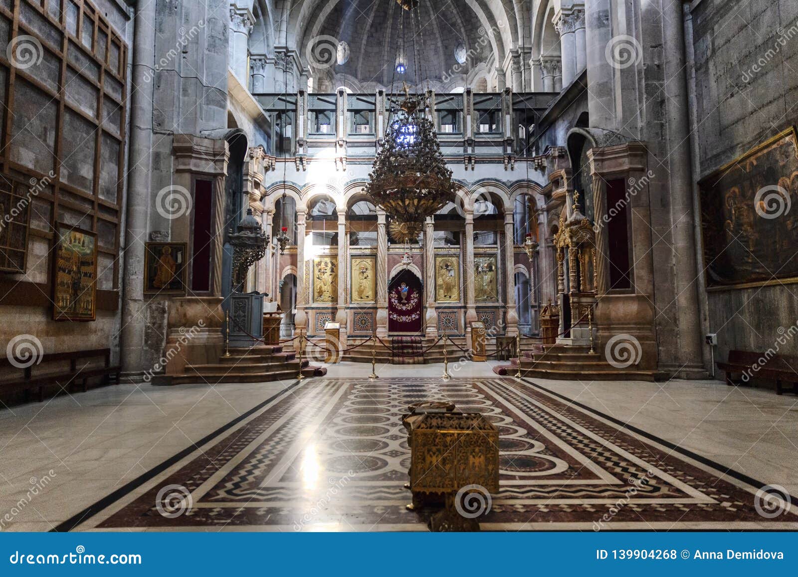 Israel, Jerusalem, 09/11/2016. the Interior of the Temple in Jerusalem ...