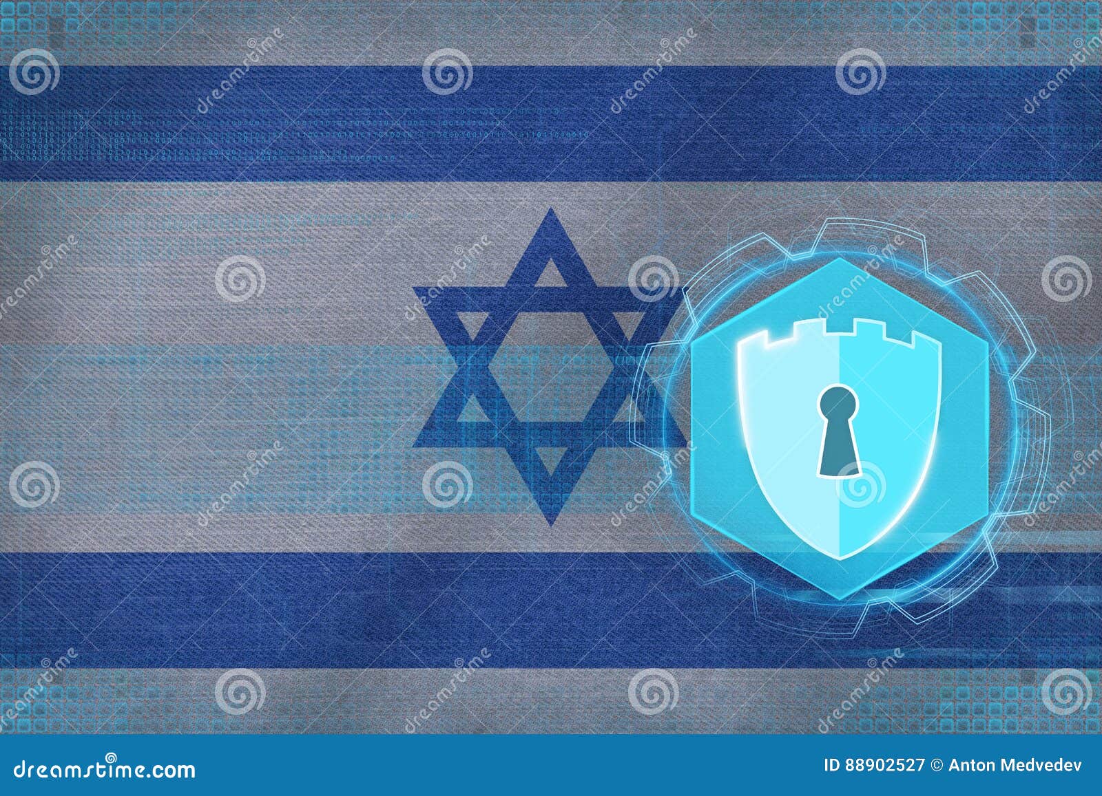 Israel Network Map. Cartoon Vector | CartoonDealer.com #92427005