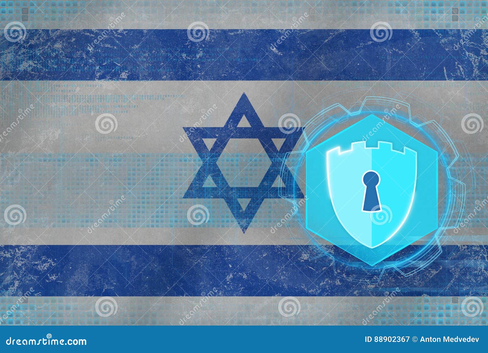 Israel Network Map. Vector Illustration | CartoonDealer.com #177425324