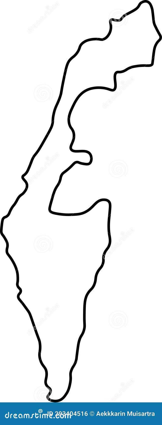 Israel is a striped map stock vector. Illustration of icon - 293404516