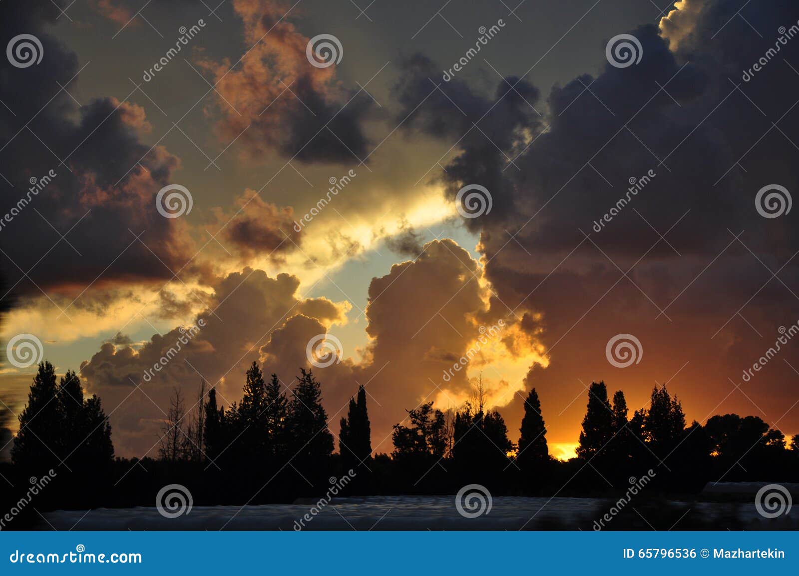 Israel, sun sunset stock photo. Image of afterglow, smoke - 65796536