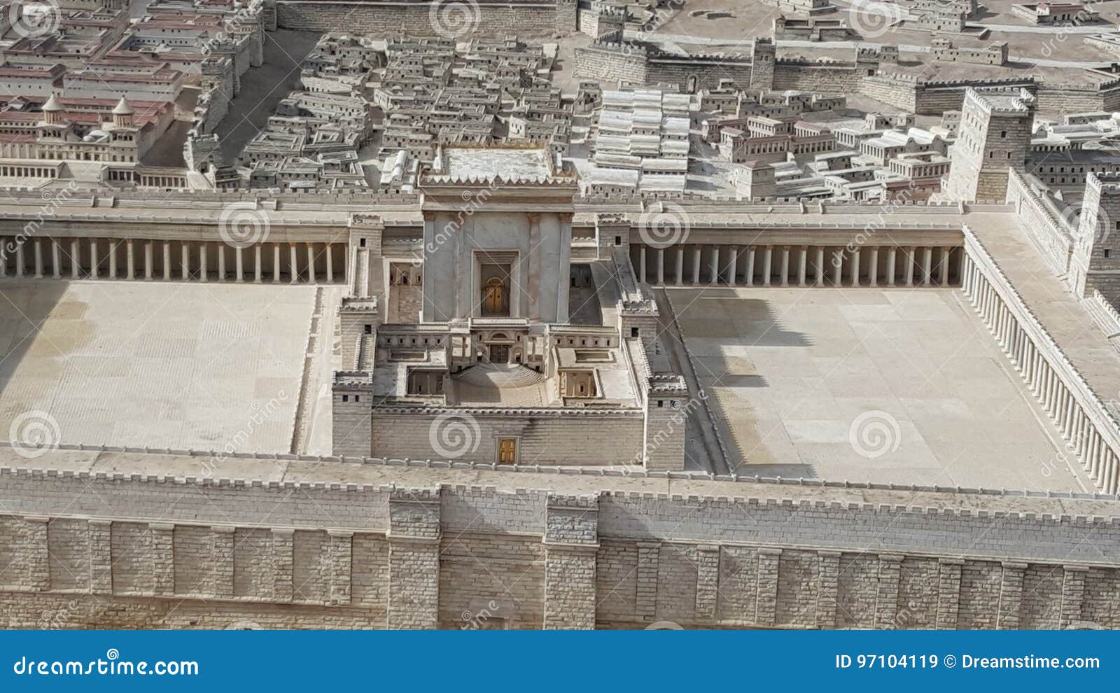 Israeli Castle stock image. Image of building, castle - 97104119