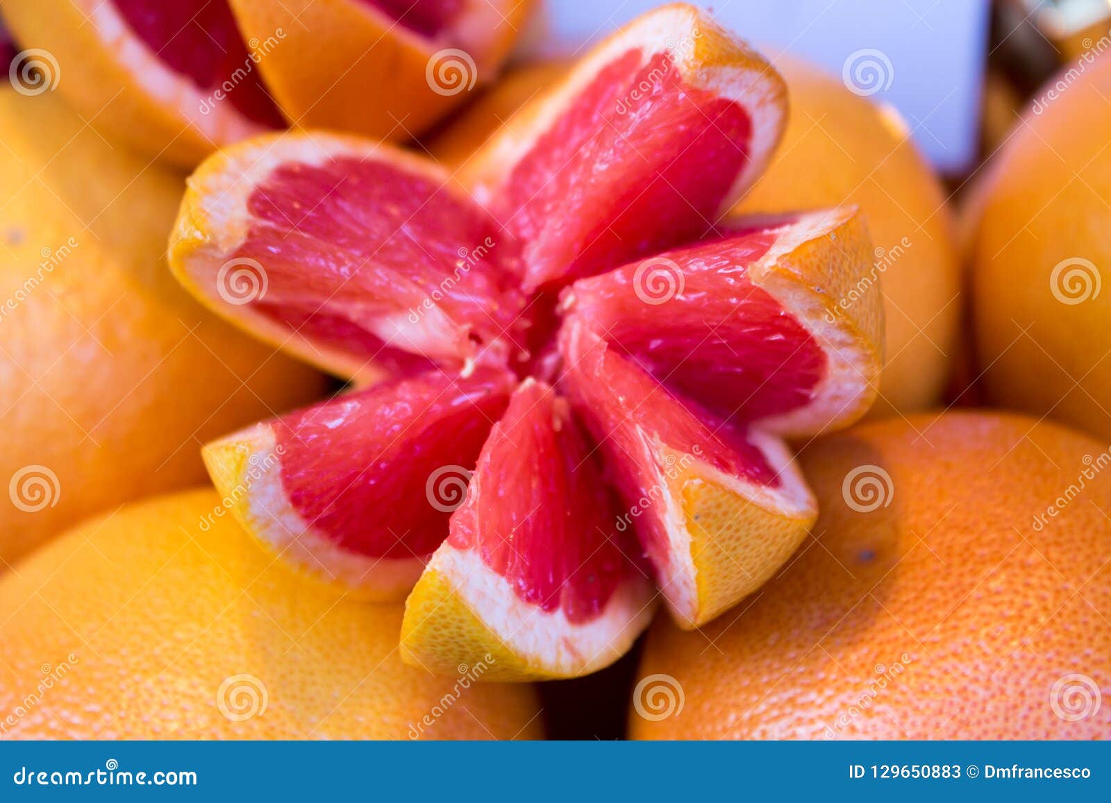 Israeli Grapefruit Fruit of Middle East Israel Season Stock Image ...