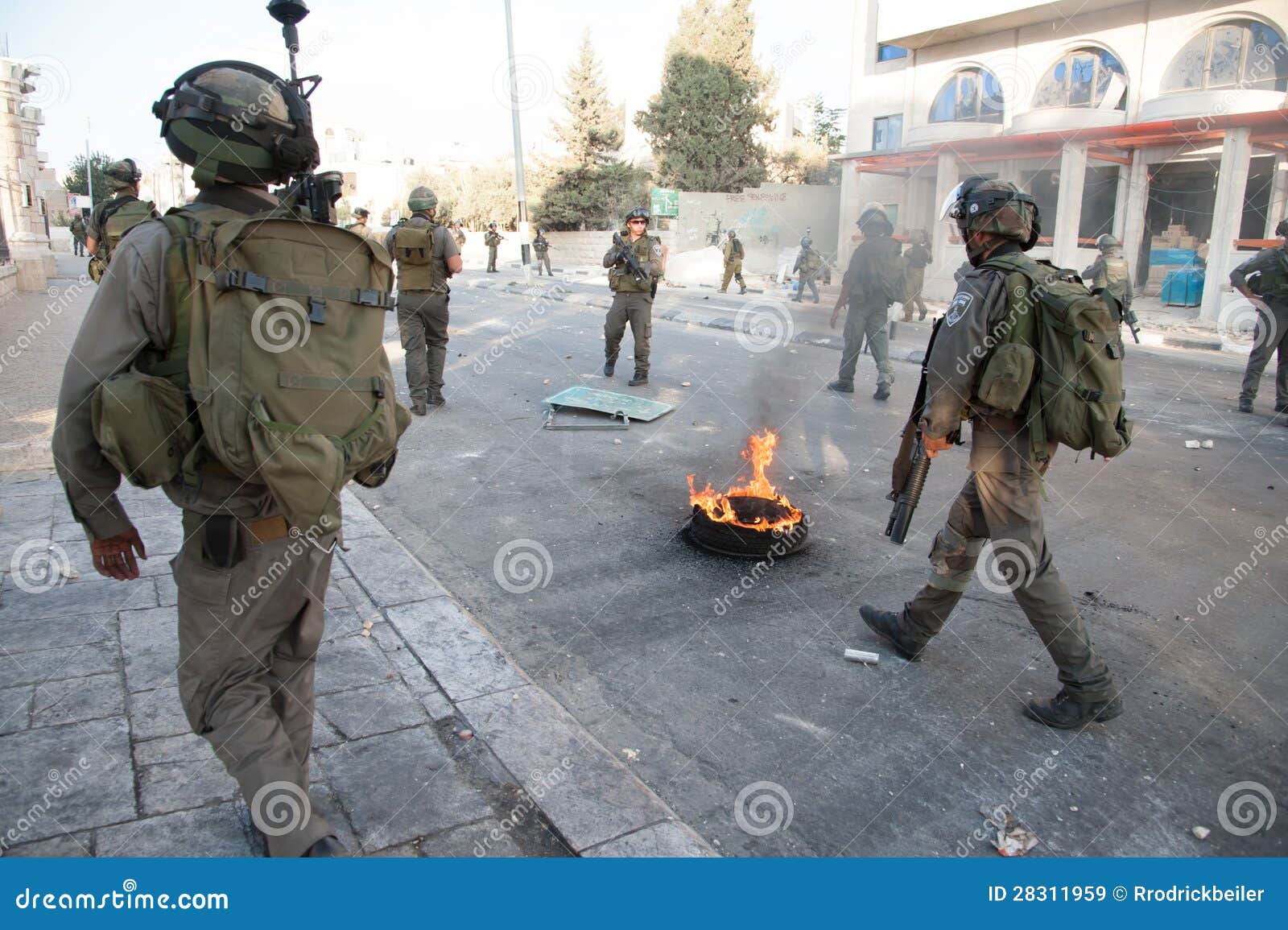 Israeli Military Occupation in Bethlehem Editorial Stock Image - Image ...