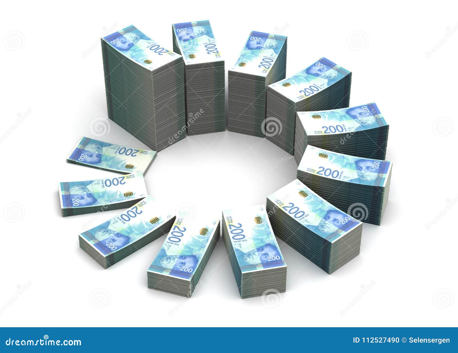 Israeli New Shekel Chart stock illustration. Illustration of number ...