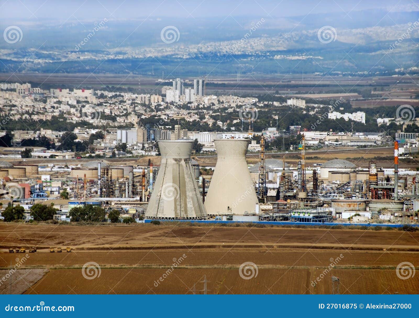 Israeli Oil Refinery in Haifa Stock Image - Image of industry ...