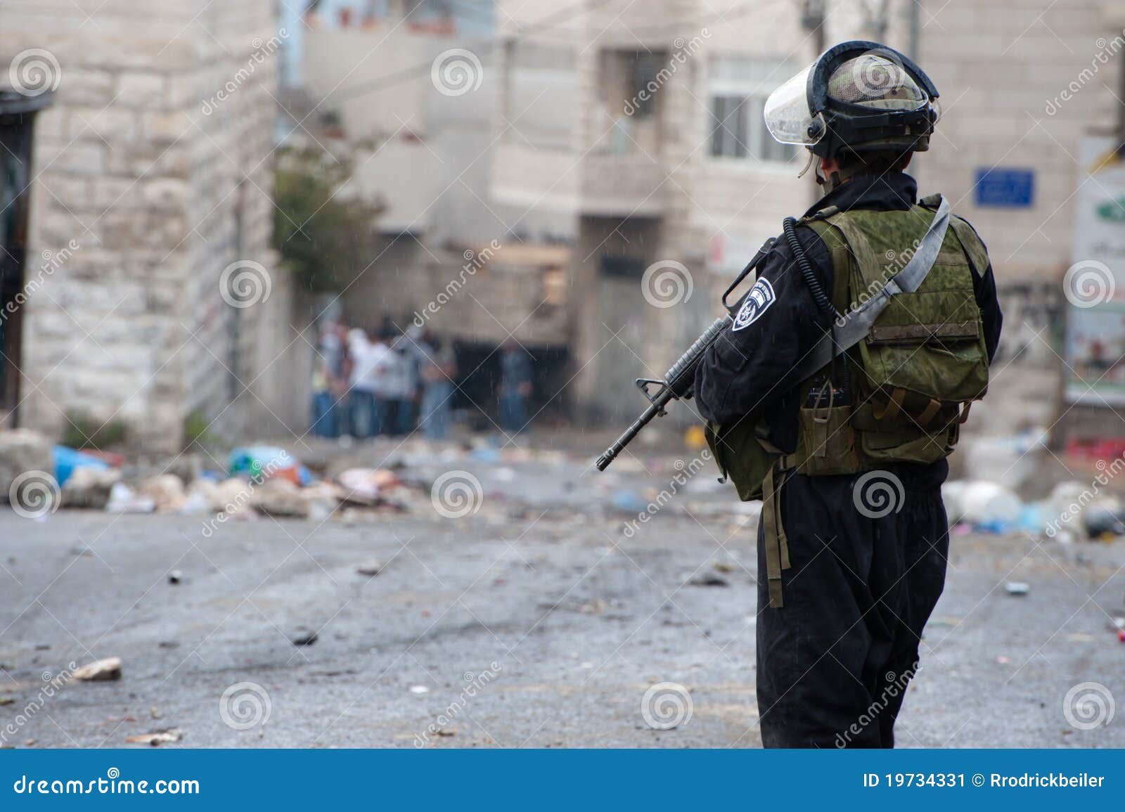 Israeli Riot Police editorial photo. Image of police - 19734331