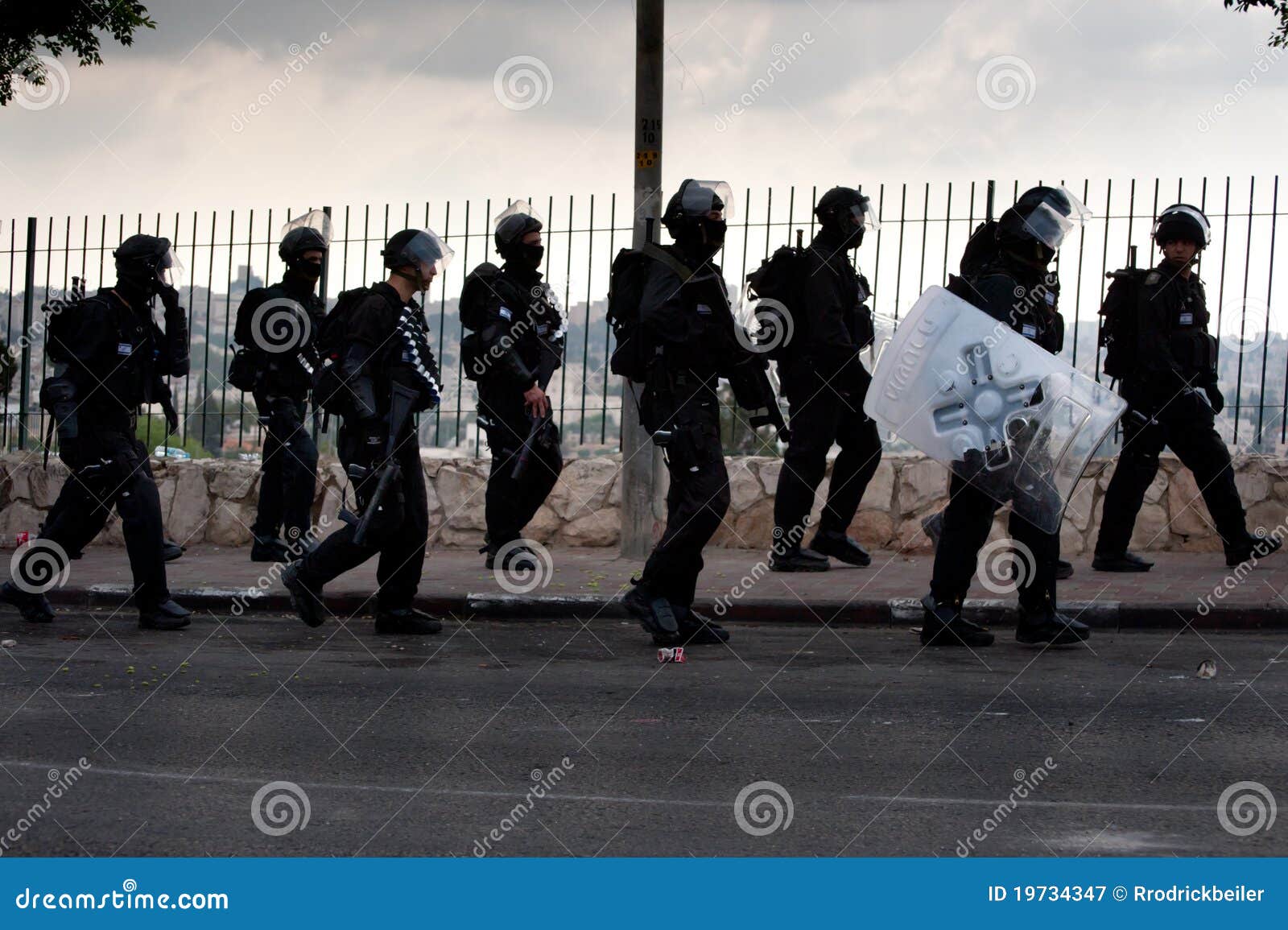 Israeli Riot Police editorial photography. Image of soldier - 19734347