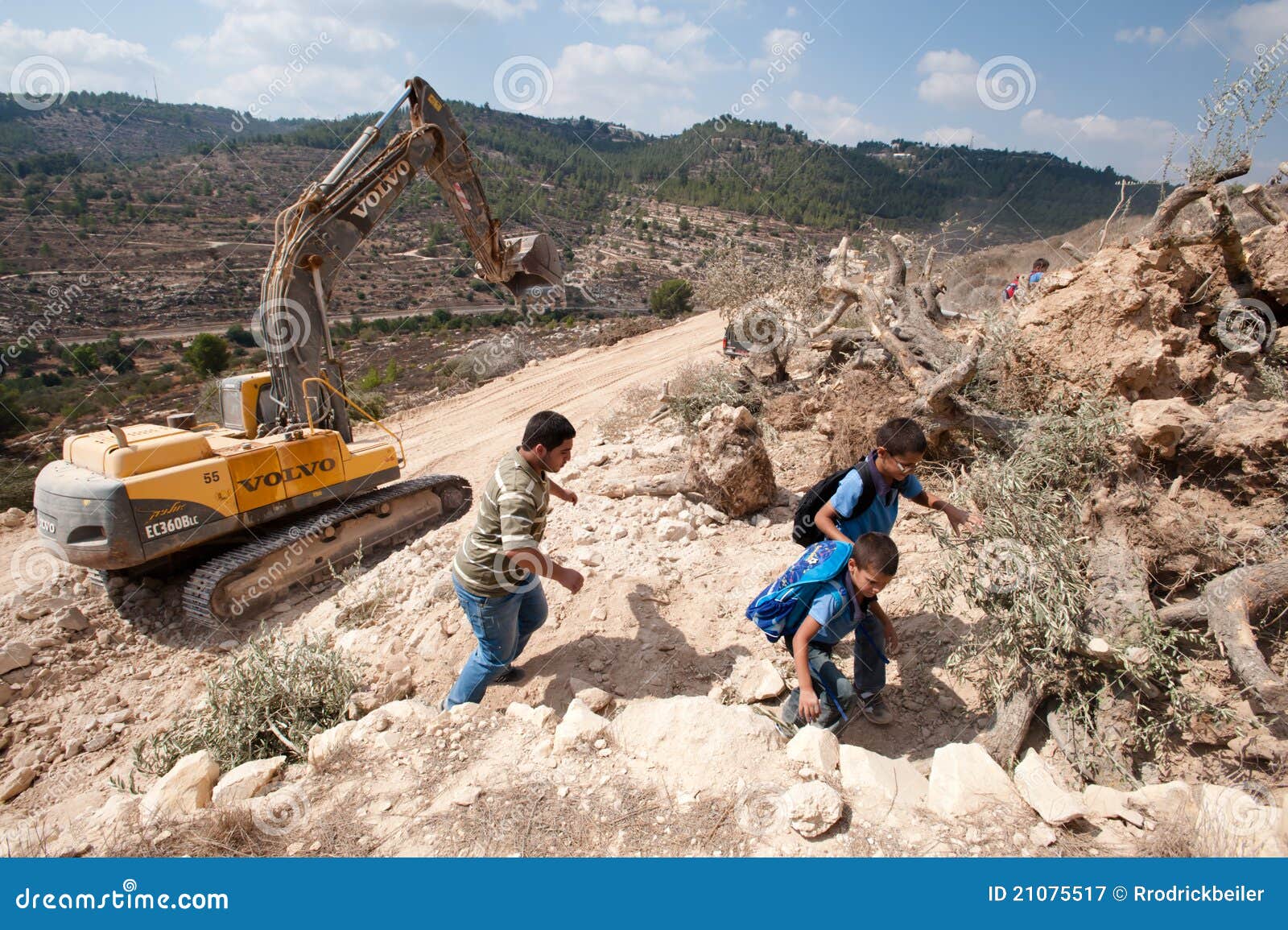 Israeli Separation Barrier Construction Editorial Photography - Image ...