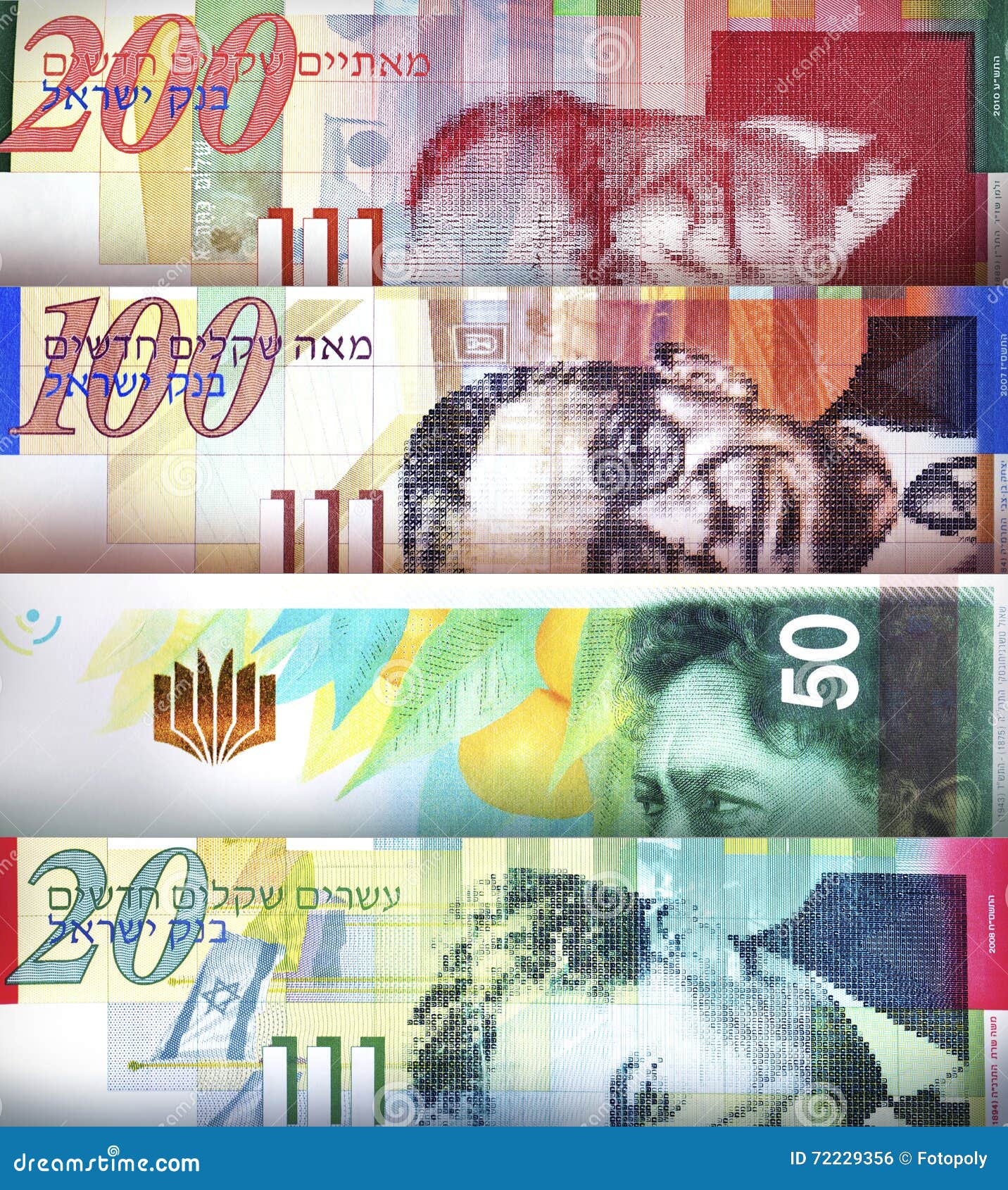 Israeli Shekel Background stock photo. Image of indicator - 72229356