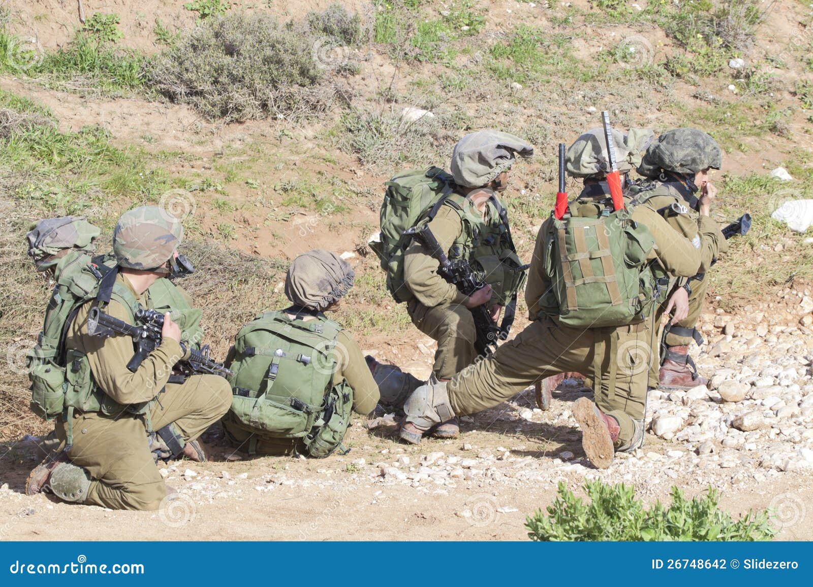 Israeli soldier training editorial photography. Image of green - 26748642