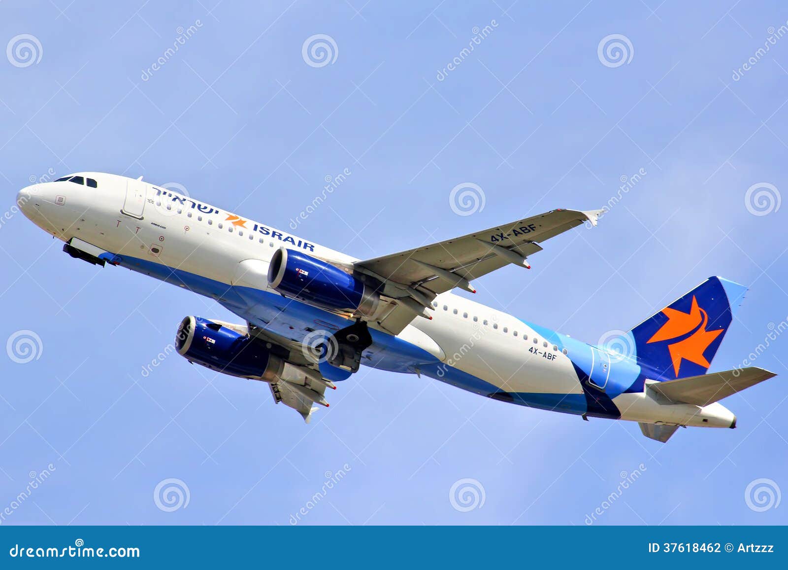 Israir Airlines Airbus A320 Fotografía editorial - Imagen de airways ...