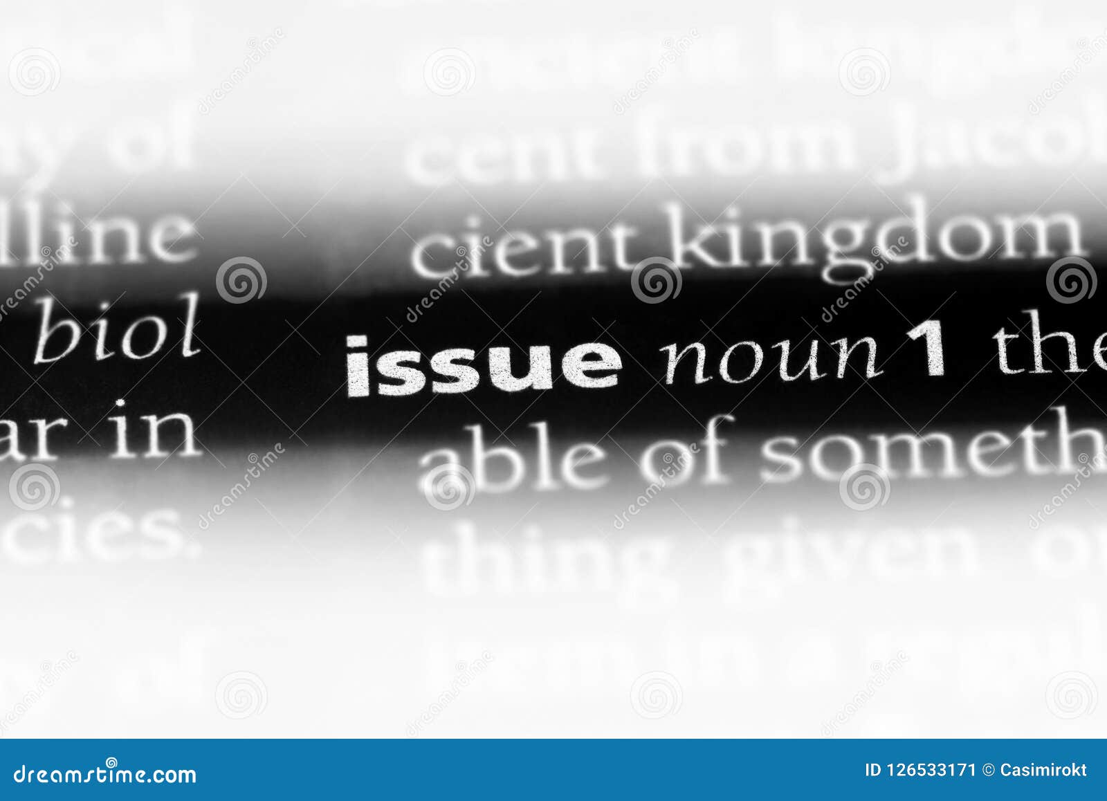 Issue stock image. Image of closeup, idea, paper, page - 126533171