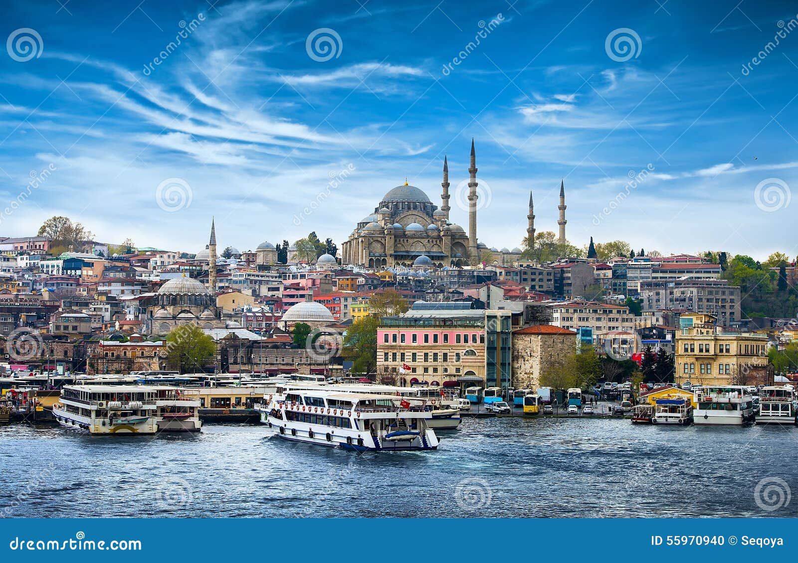 Istambul a Capital De Turquia Foto de Stock - Imagem de arquitetura ...