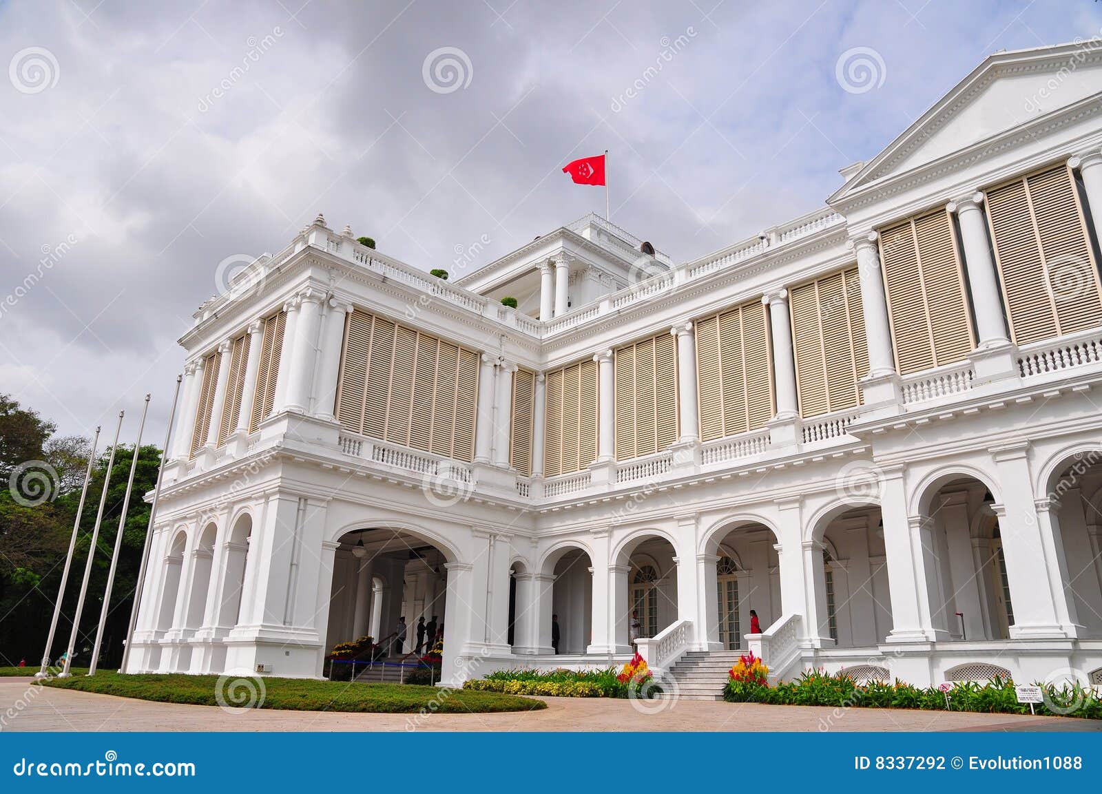 Istana Singapore Stock Photography - Image: 8337292