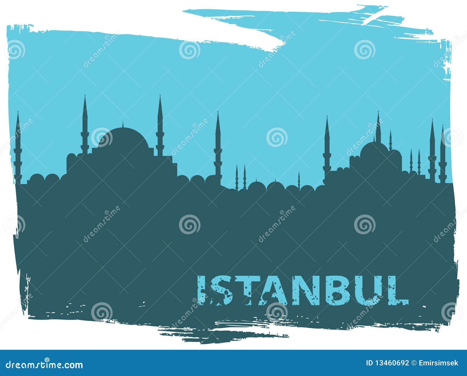 Istanbul Cartoon Vector | CartoonDealer.com #65066087
