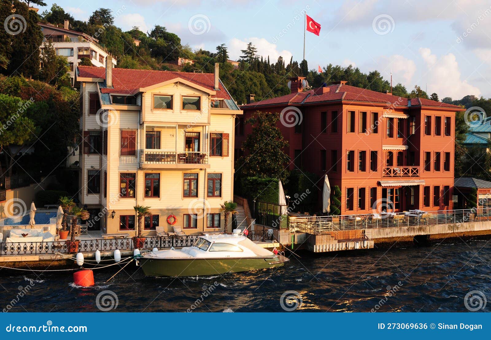 Istanbul Bosphorus stock photo. Image of ocean, landscape - 273069636