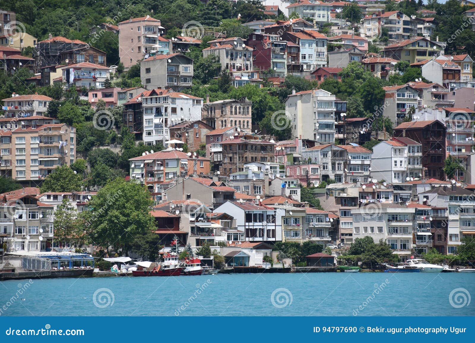Ä°stanbul Bosphorus Sariyer Editorial Image - Image of field, link ...