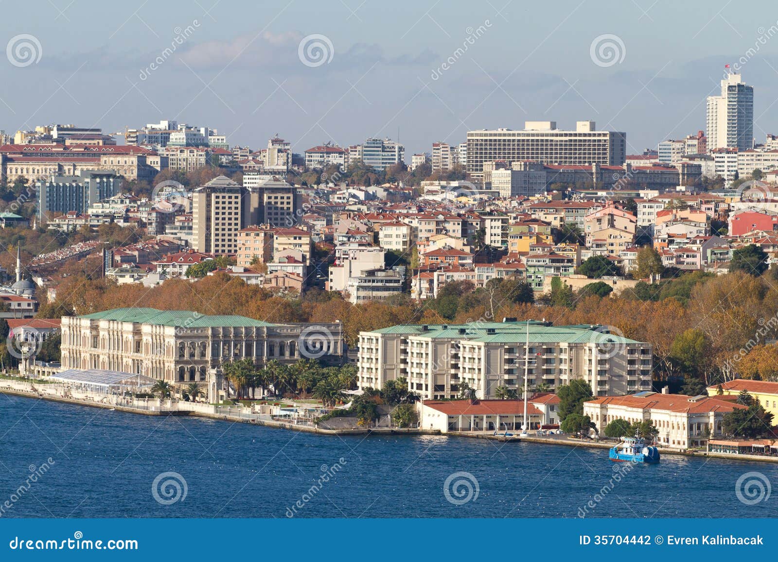 Istanbul stock photo. Image of istanbul, buildings, bosphorus - 35704442