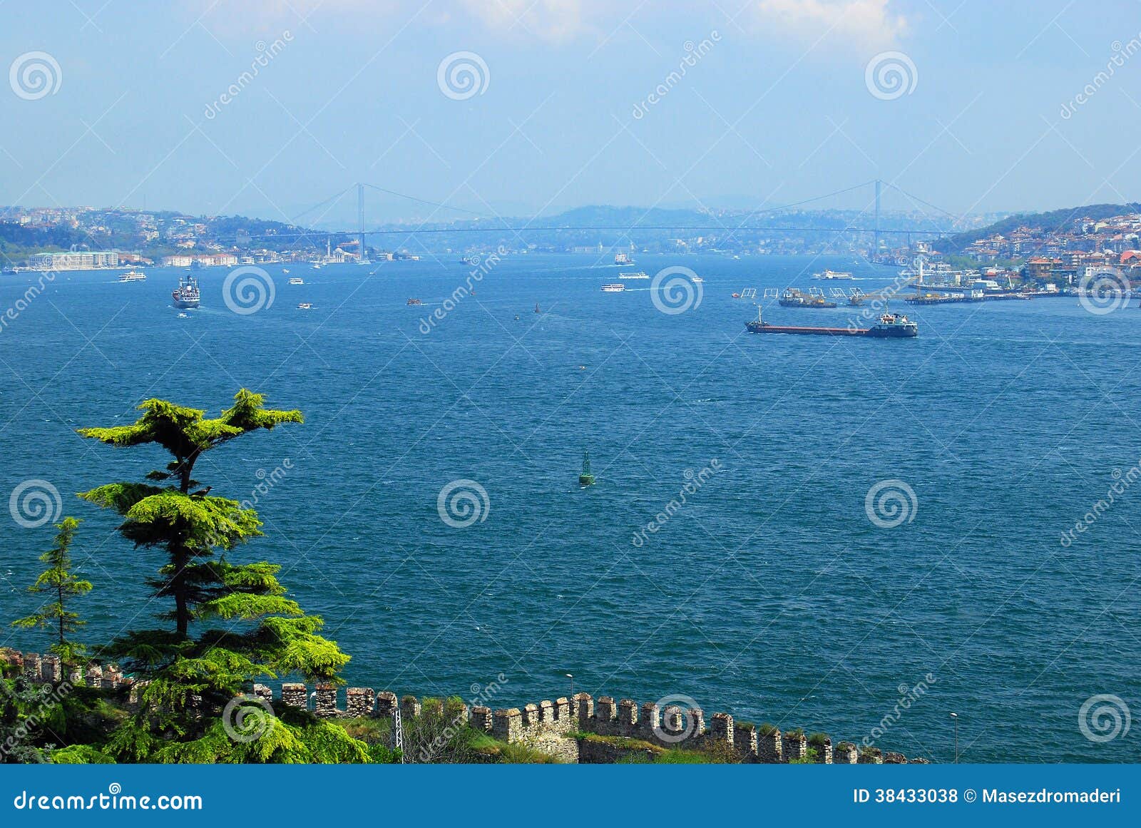 Istanbul - Bosphorus Strait Stock Photo - Image of europe ...