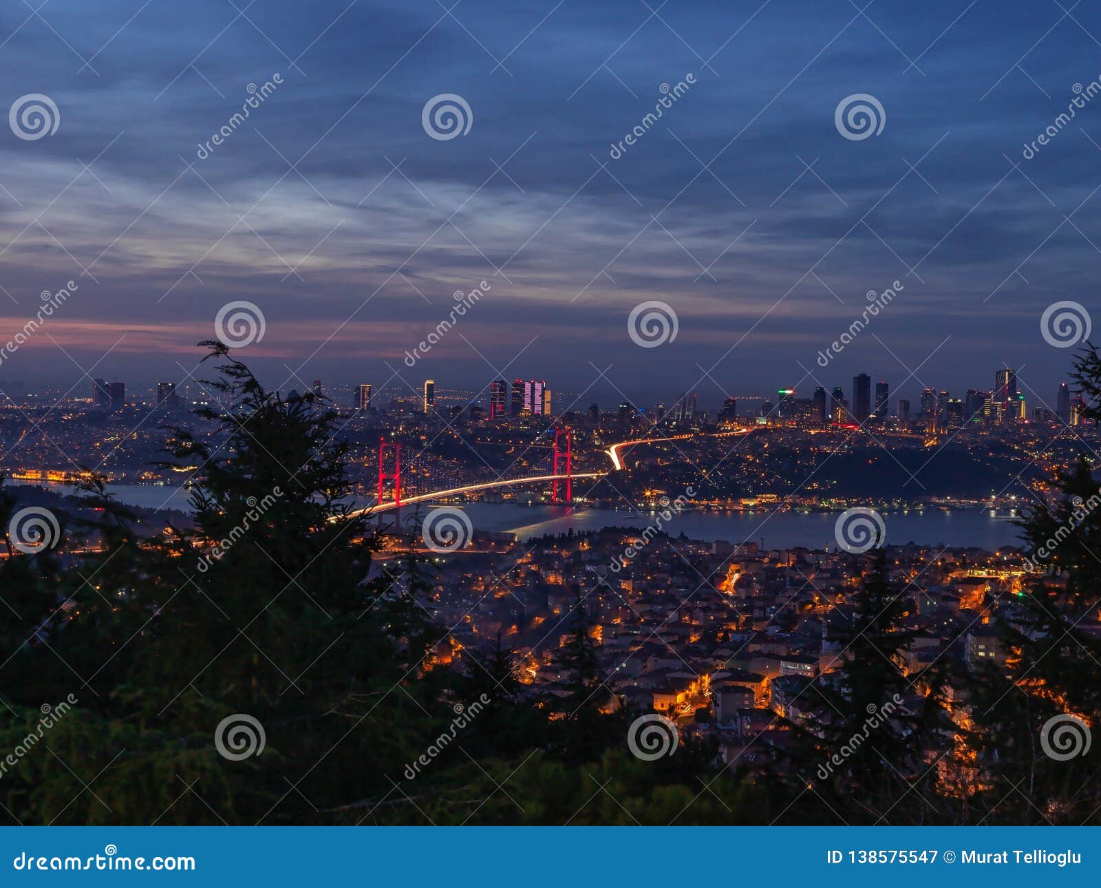 Istanbul bosphorus view stock image. Image of bosphorus - 138575547