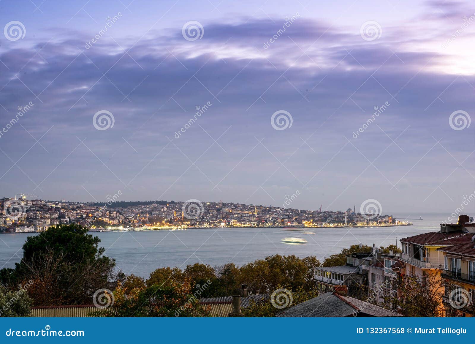 Istanbul bosphorus view stock photo. Image of istanbul - 132367568