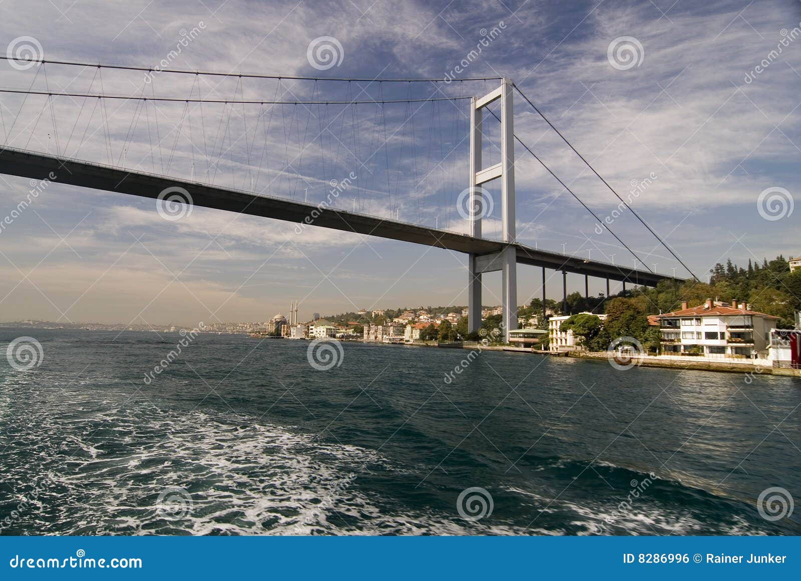 Istanbul Bridge stock photo. Image of culture, monument - 8286996