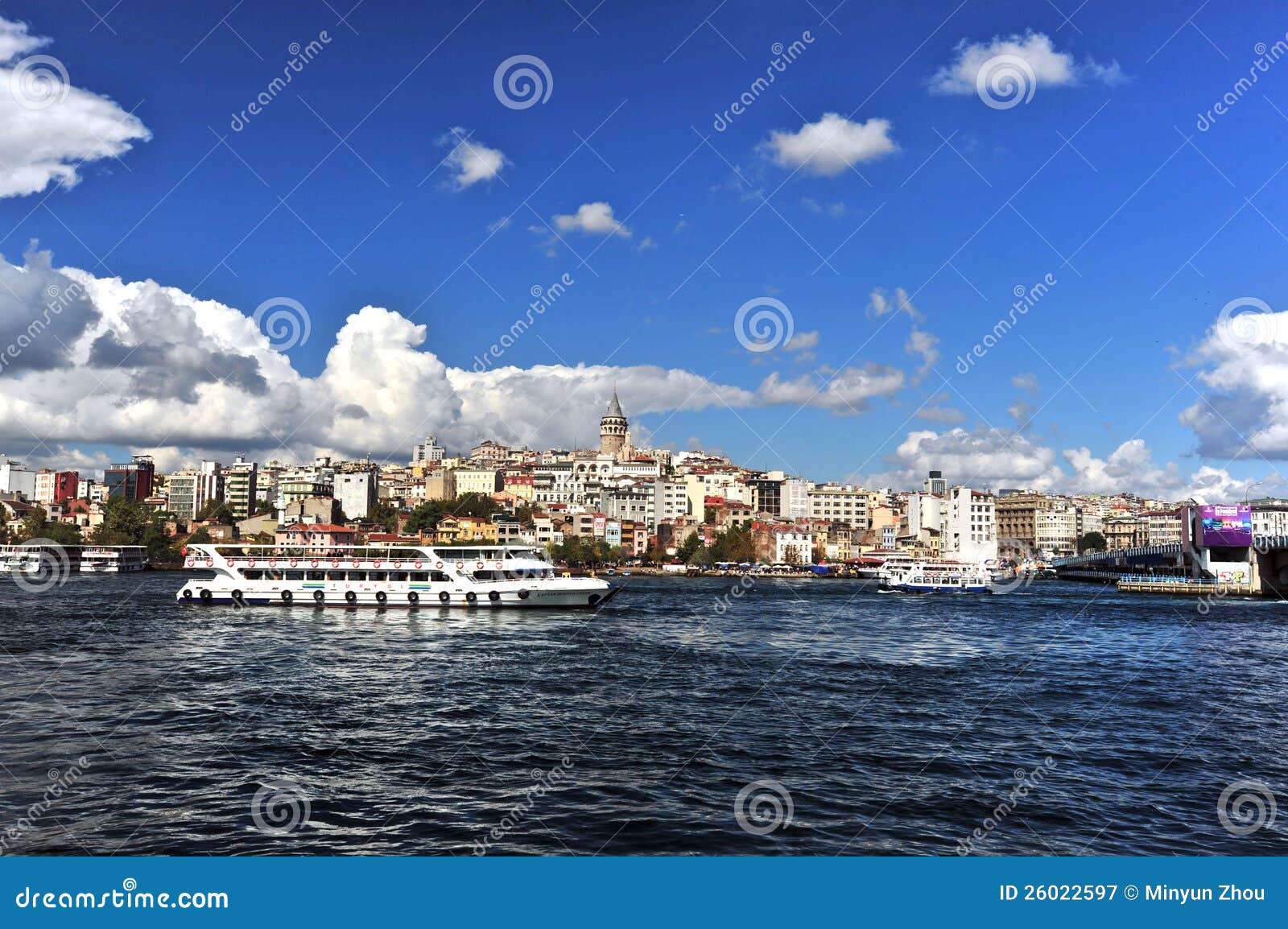 Istanbul City Center, Taksim Square And Gezi Park Aerial View. Popular ...