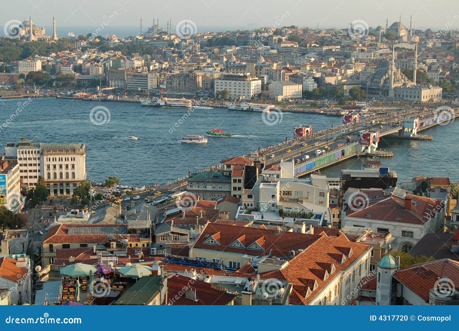 Istanbul Cityscape stock photo. Image of architecture - 4317720