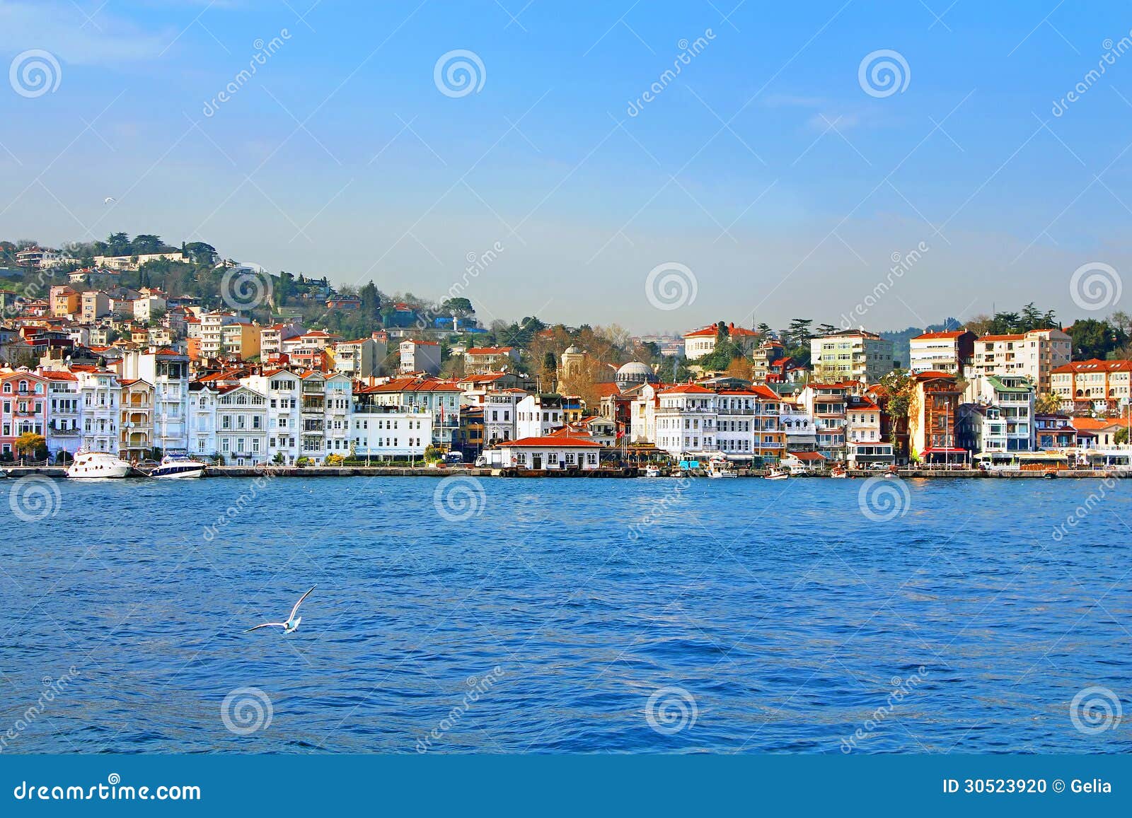 Istanbul Coast, European Side Stock Photo - Image of black, asia: 30523920