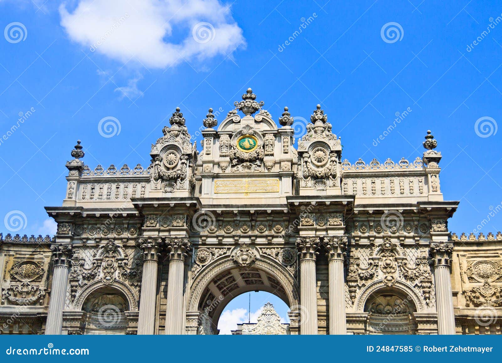 Istanbul - Gate of the Sultan Stock Image - Image of istanbul, famous ...