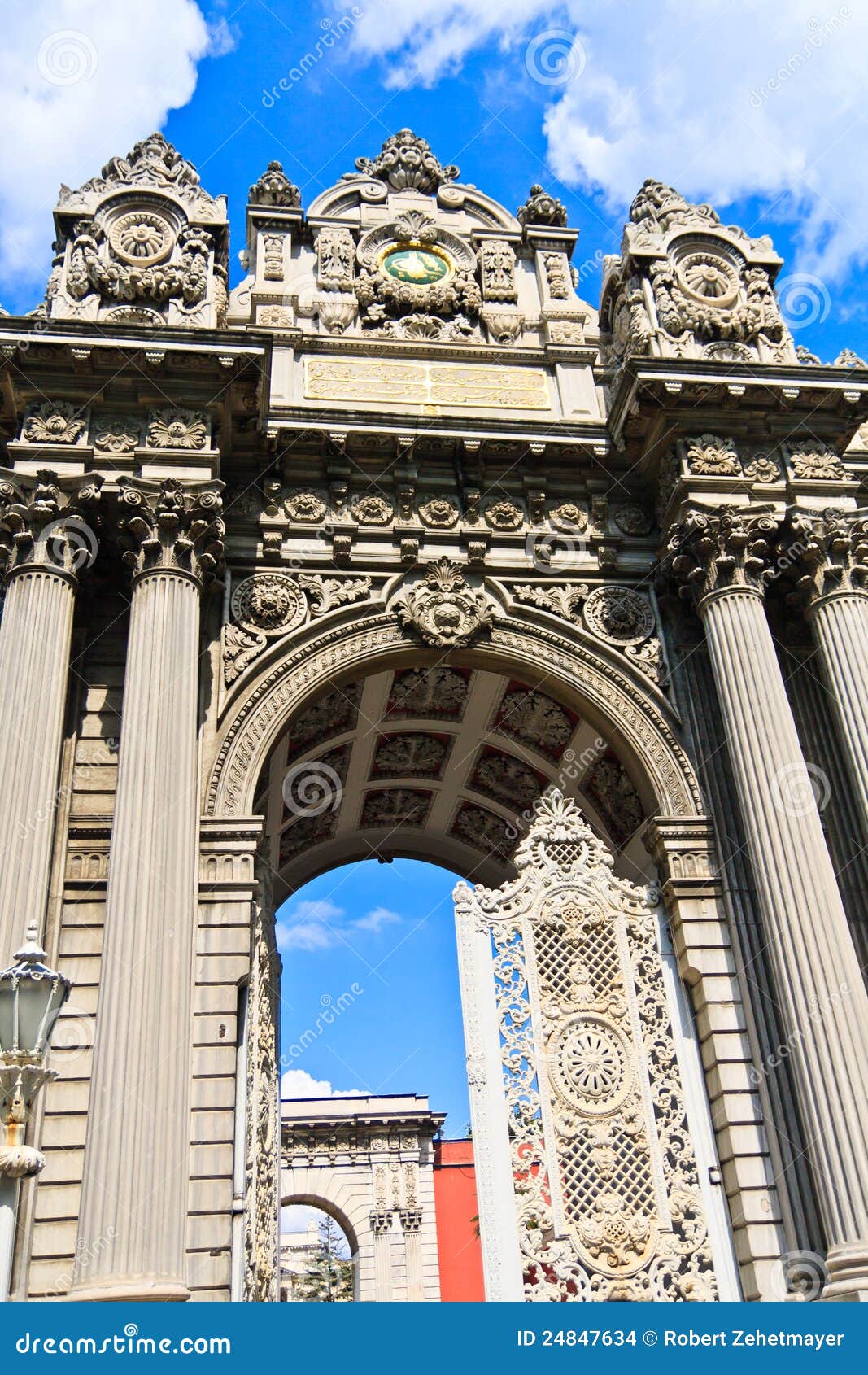 Istanbul - Gate of the Sultan Stock Photo - Image of middle, imperial ...