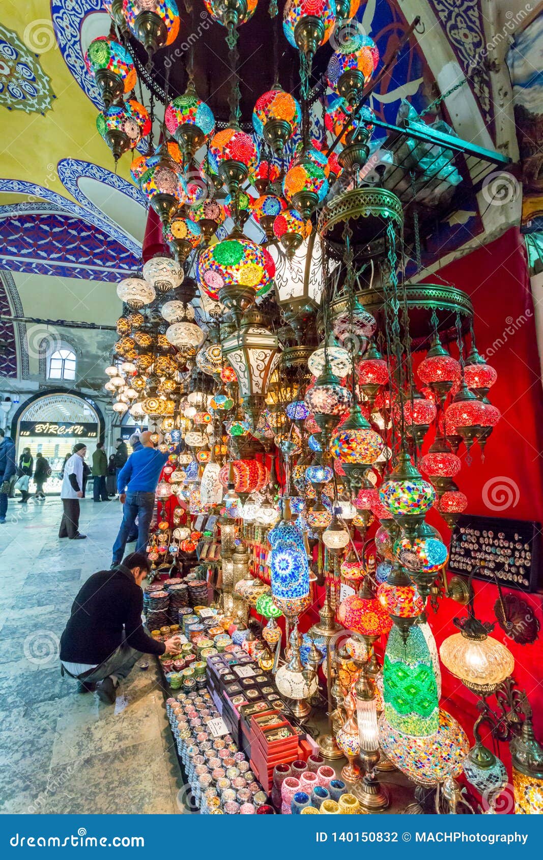 The Istanbul Grand Bazaar editorial photography. Image of colorful ...