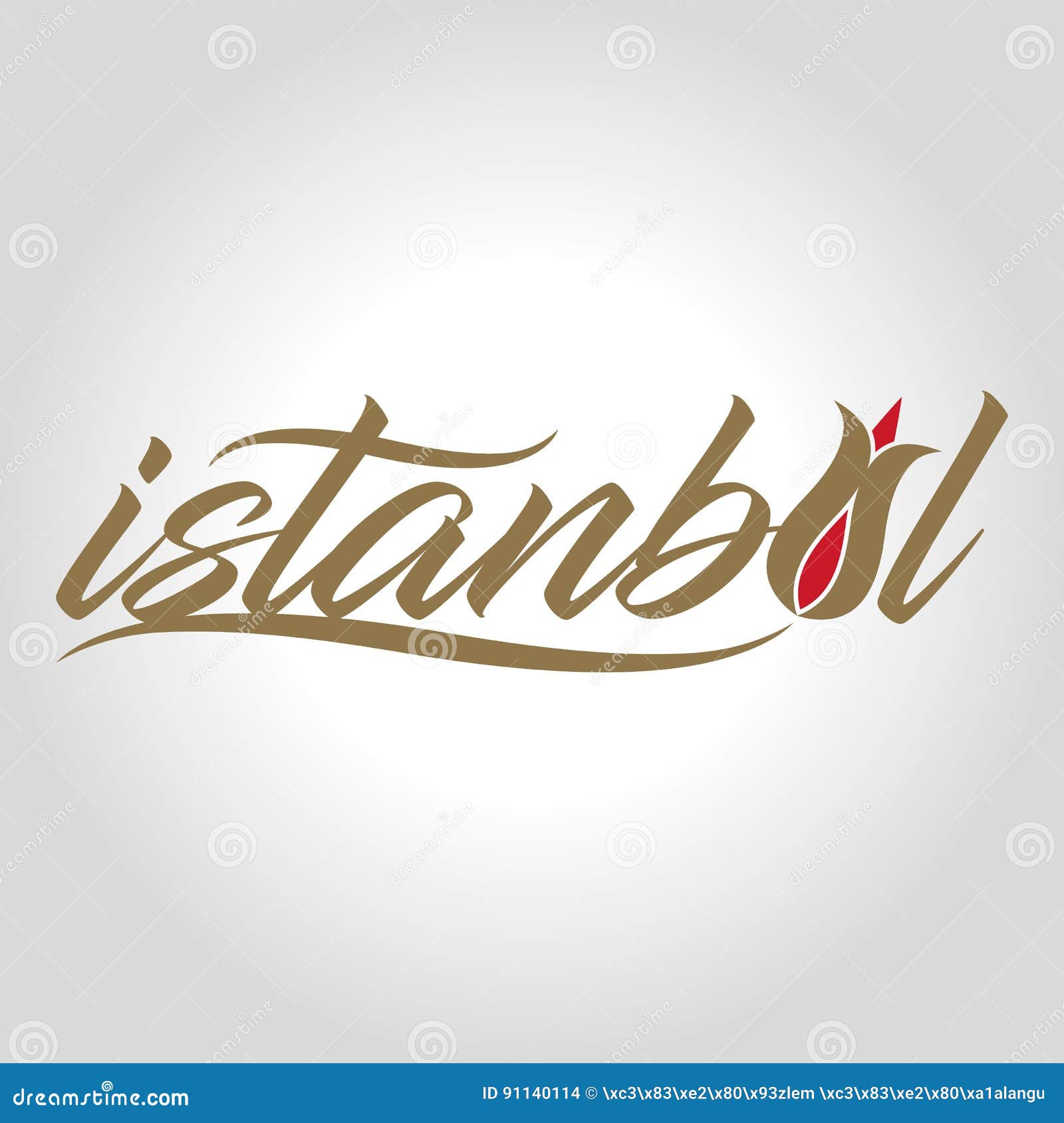 Istanbul Logo, Icon and Symbol Vector Illustration Stock Vector ...