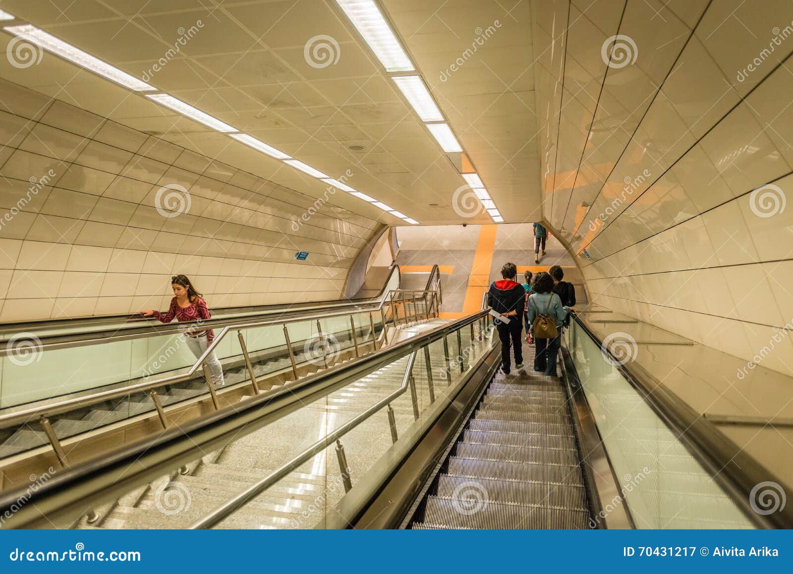 Istanbul metro in Turkey editorial photography. Image of city - 70431217