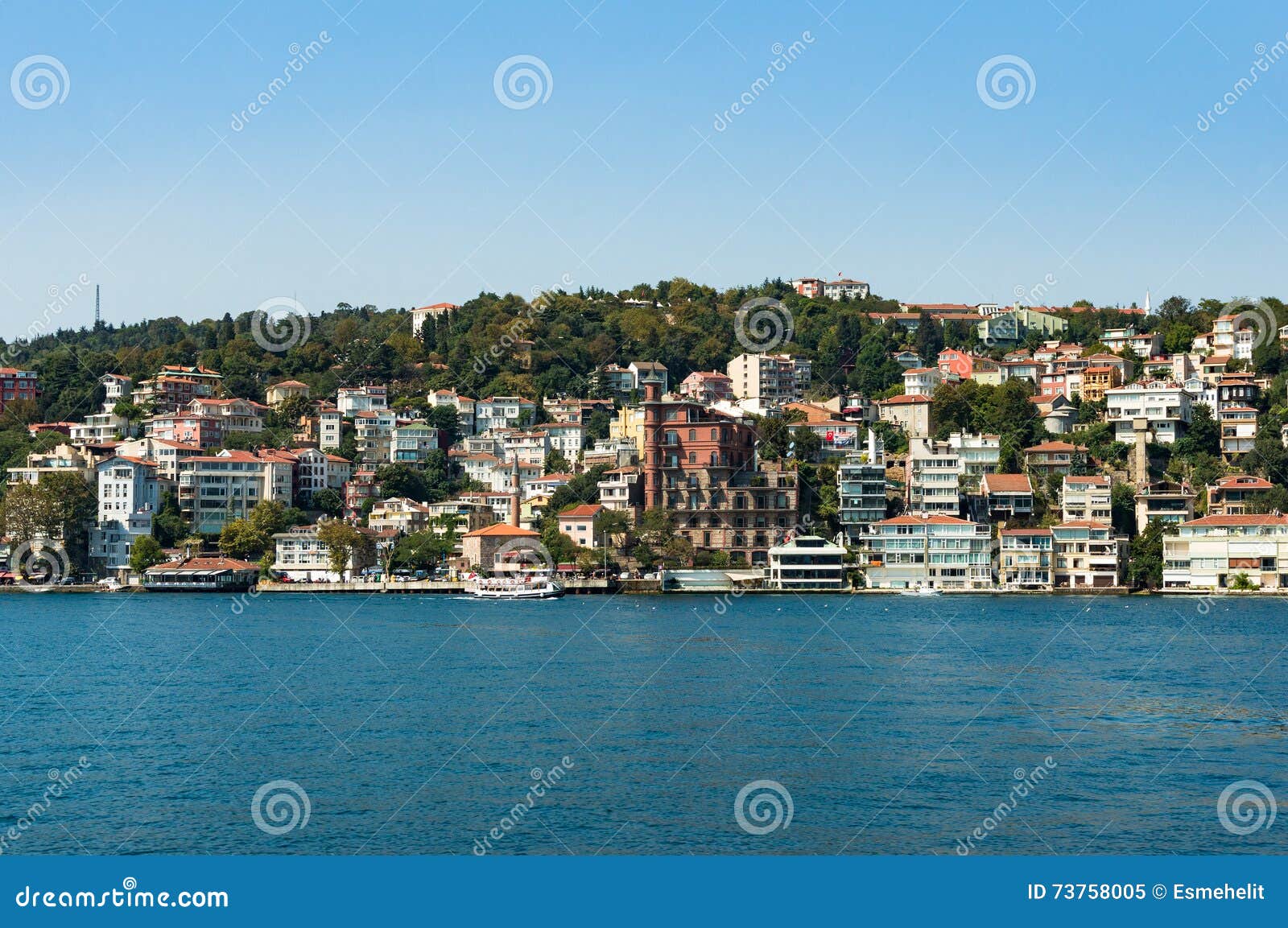 Istanbul Outer Suburbs View Stock Image - Image of modern, east: 73758005