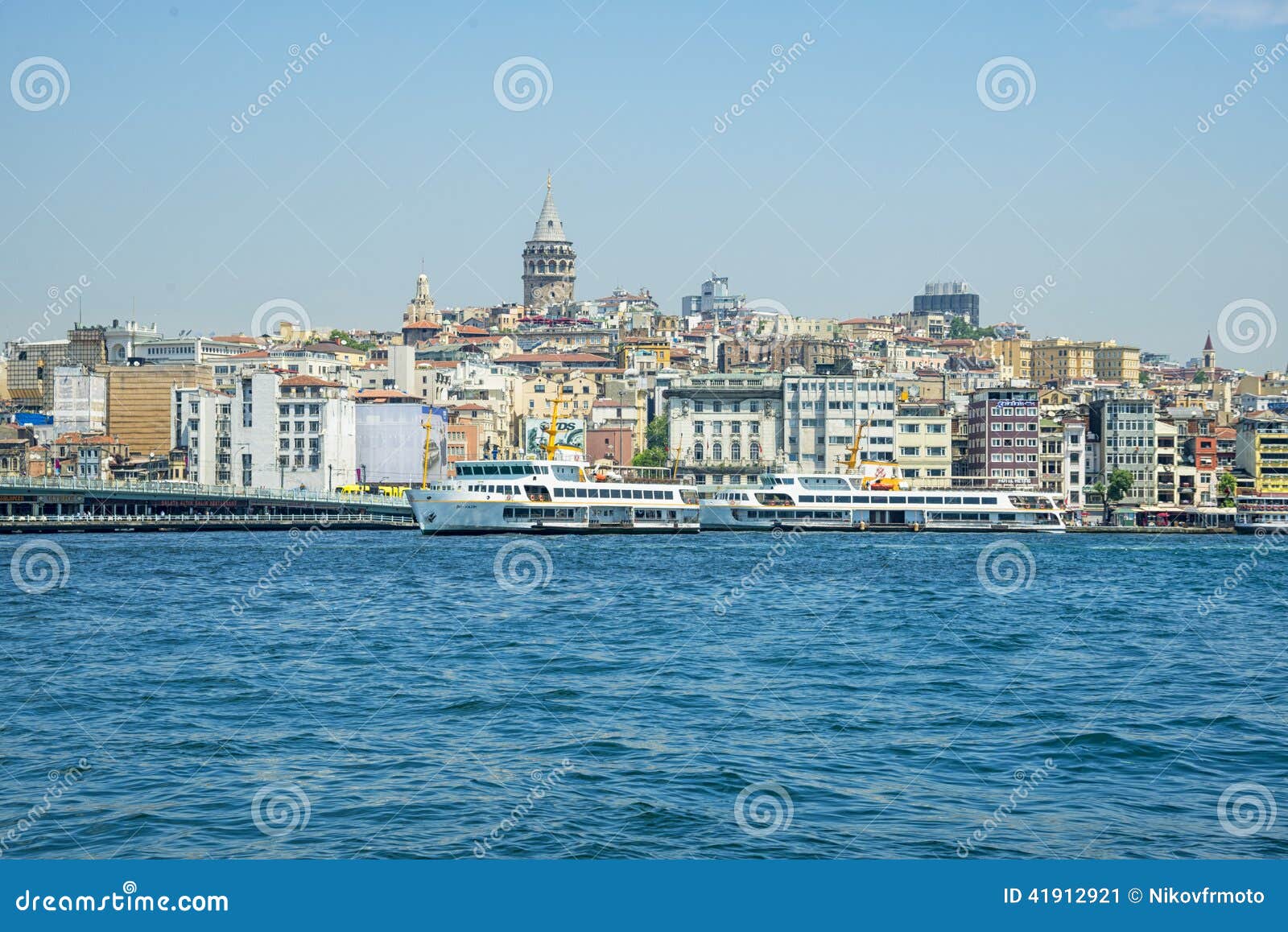 Istanbul panorama editorial photo. Image of travel, panorama - 41912921