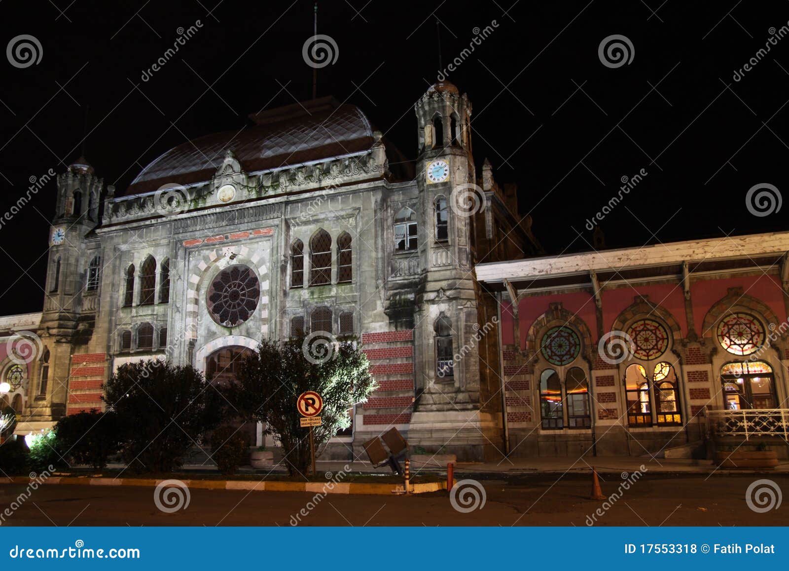 Istanbul Sirkeci Terminal stock photo. Image of architectural - 17553318