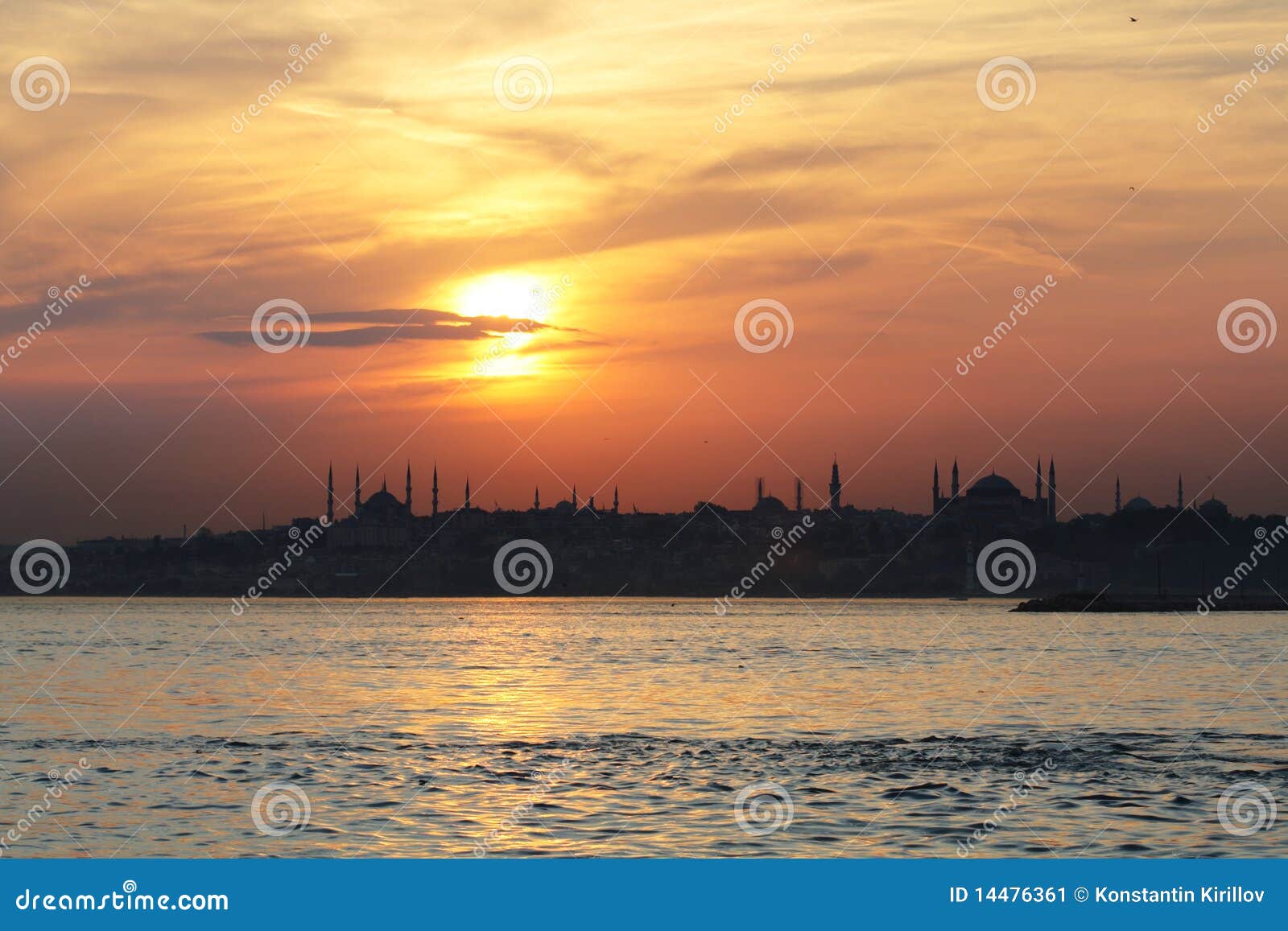 Istanbul Sunset stock image. Image of sunset, culture - 14476361