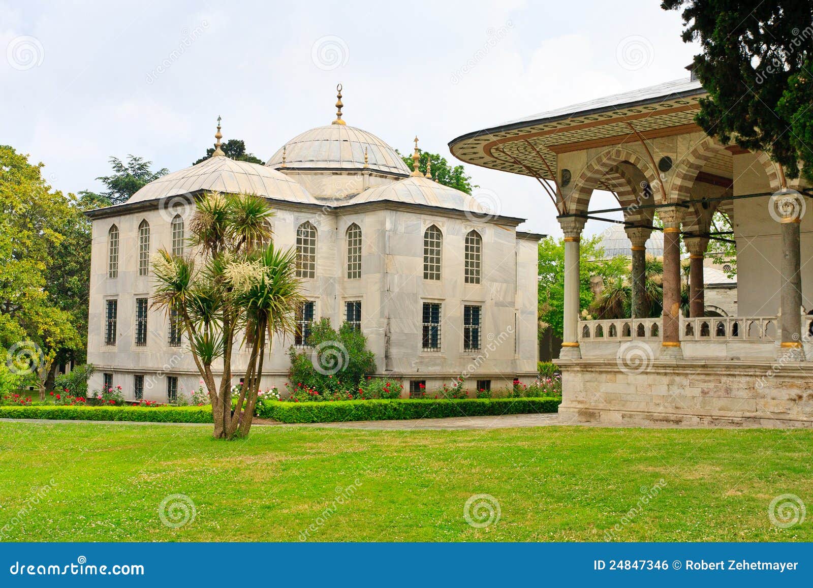Istanbul Topkapi Palace - Library of Sultan Stock Photo - Image of asia ...