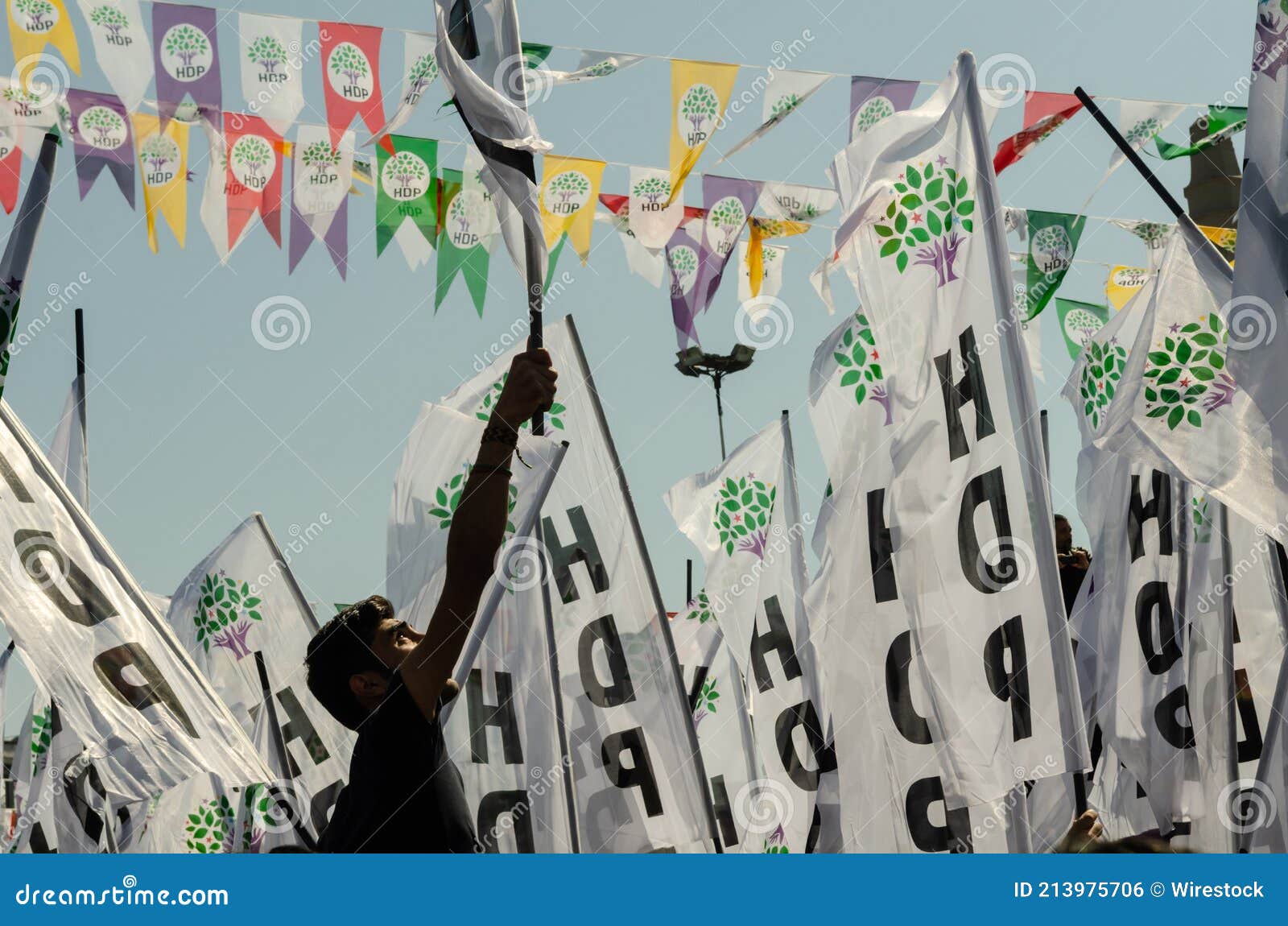 HDP Launch Their 2015 Election Campaign, Istanbul, Turkey Editorial ...