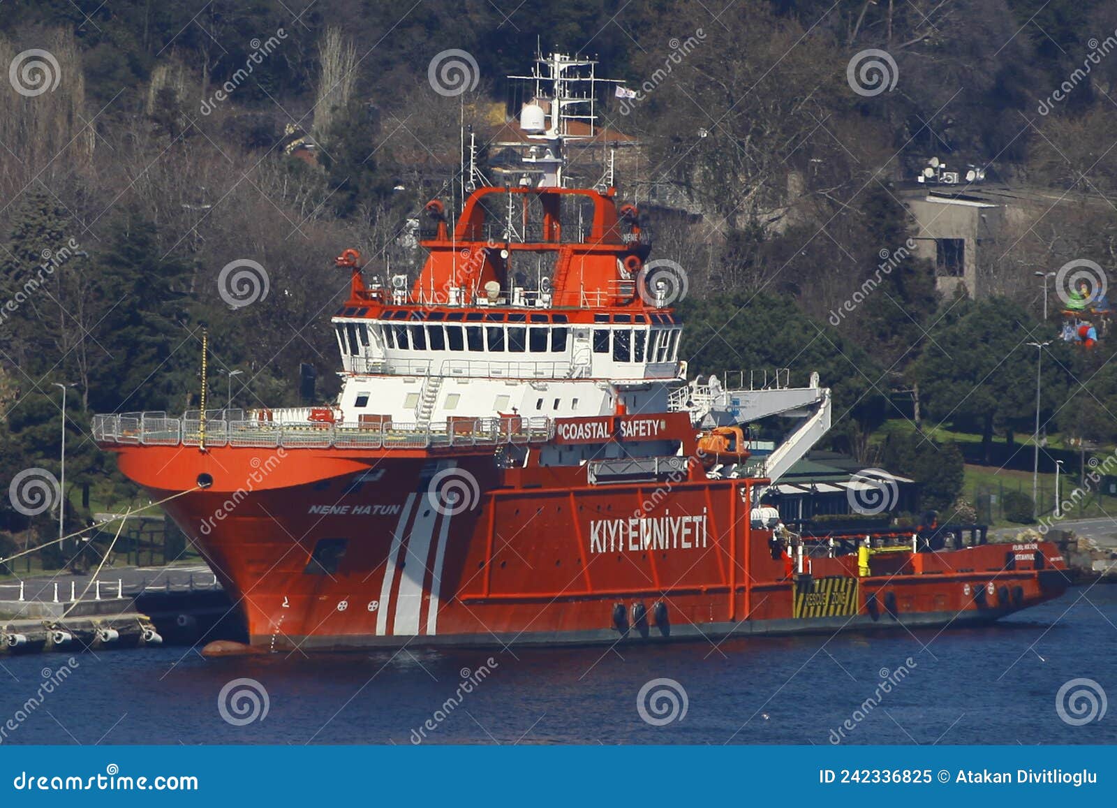 Coastal Security in the Bosphorus Editorial Image - Image of cityscape ...