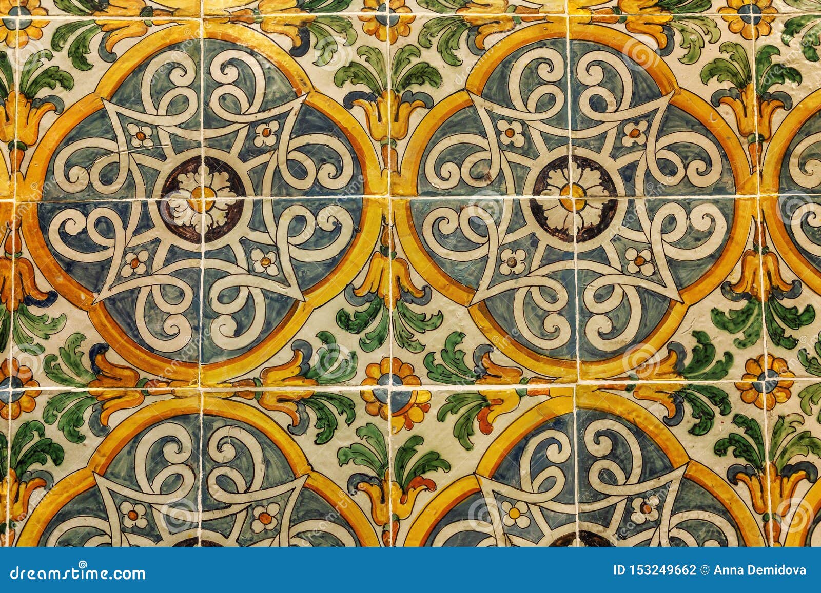 Istanbul, Turkey, 05/22/2019: Decorative Tiles in the Topkapi Palace ...