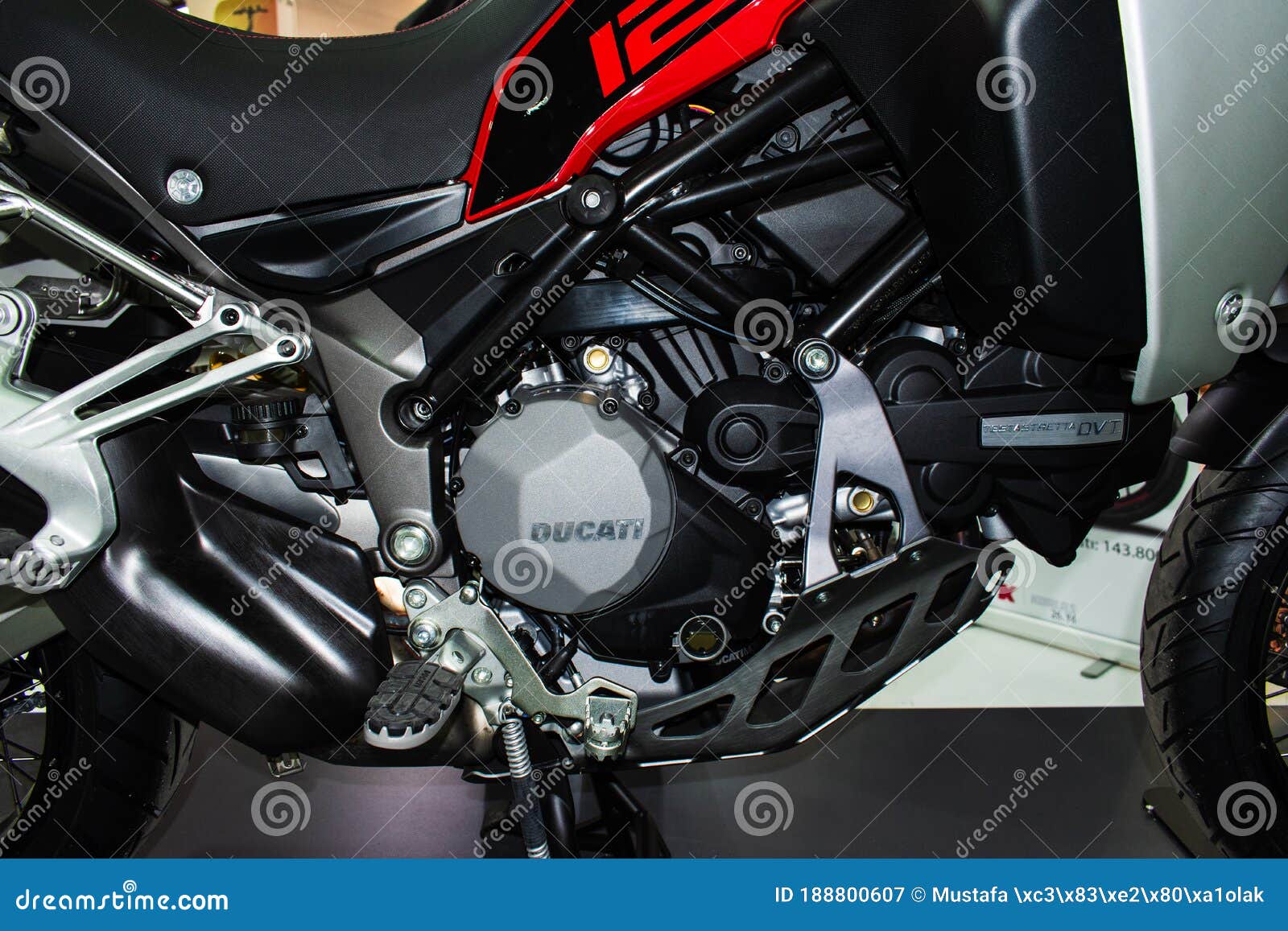 Motorcycle Engine Block and Engine Chassis Editorial Photography ...