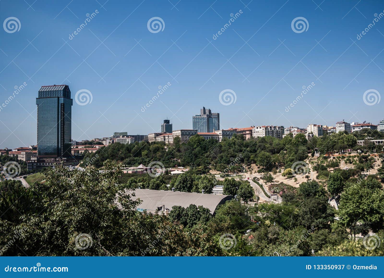 Macka Hill in Istanbul, Turkey Editorial Photography - Image of ...