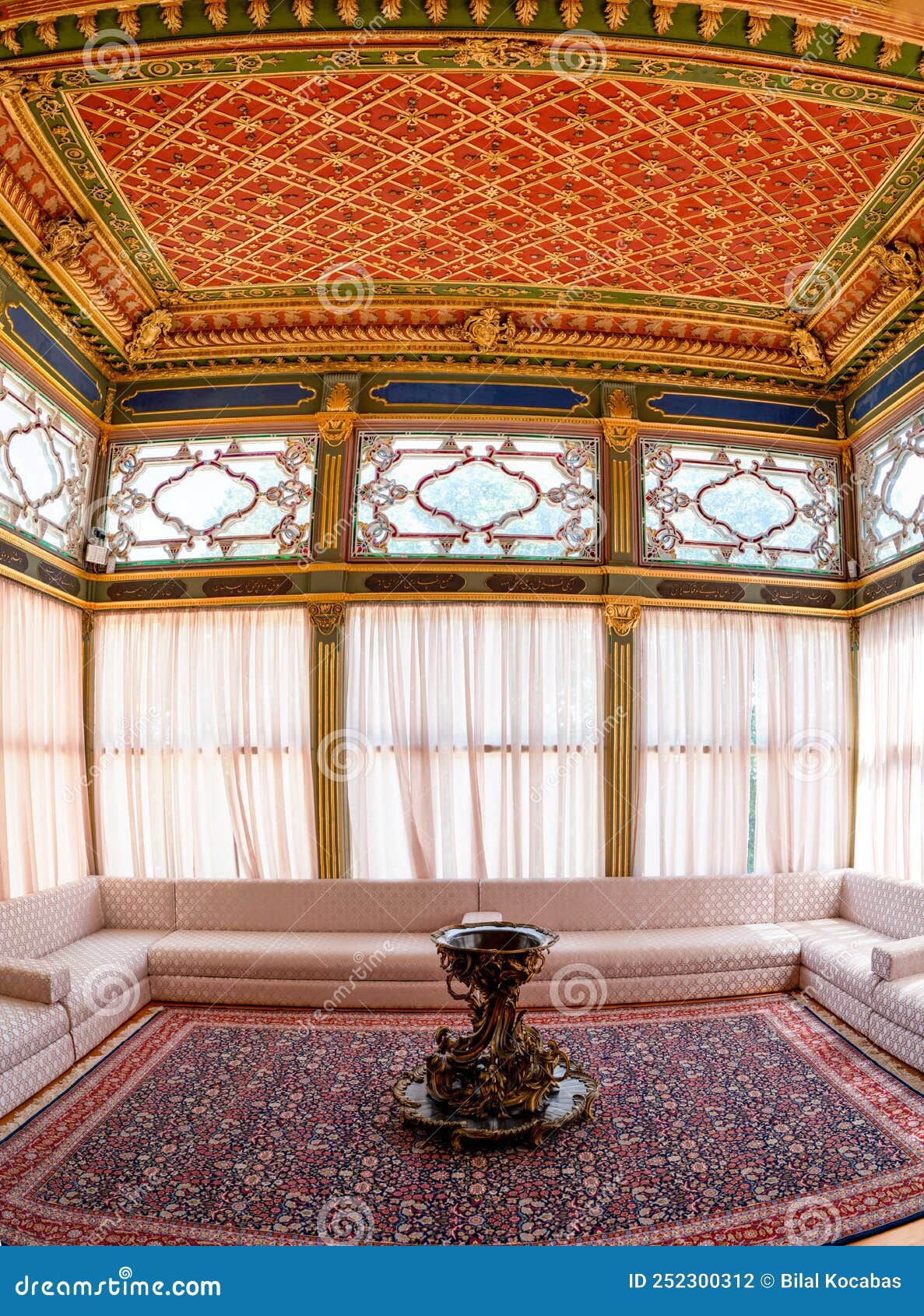Istanbul, Turkey - June 18 2022: Interior View of Topkapi Palace ...