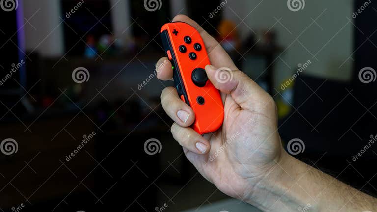 Red Controller for Nintendo Switch - a Handheld Gaming Console ...