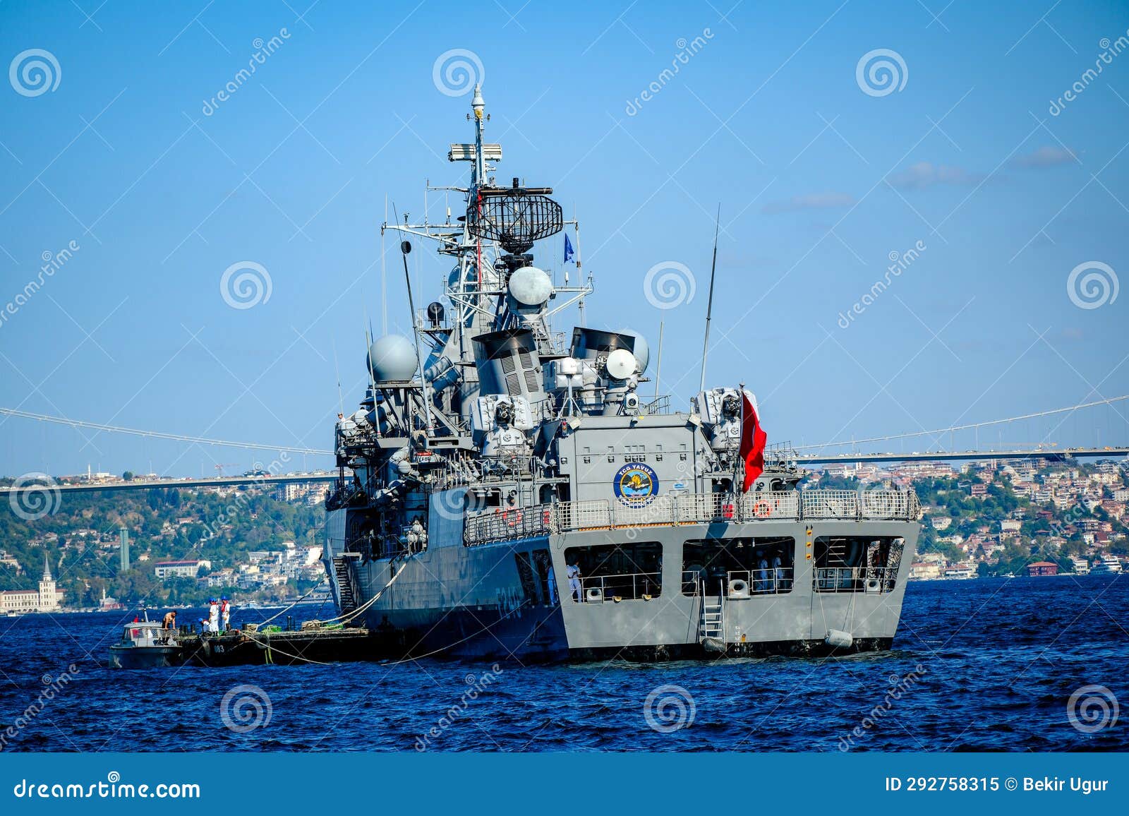 ISTANBUL, TURKEY - OCTOBER 07, 2023: War Ship Turkish Editorial Image ...