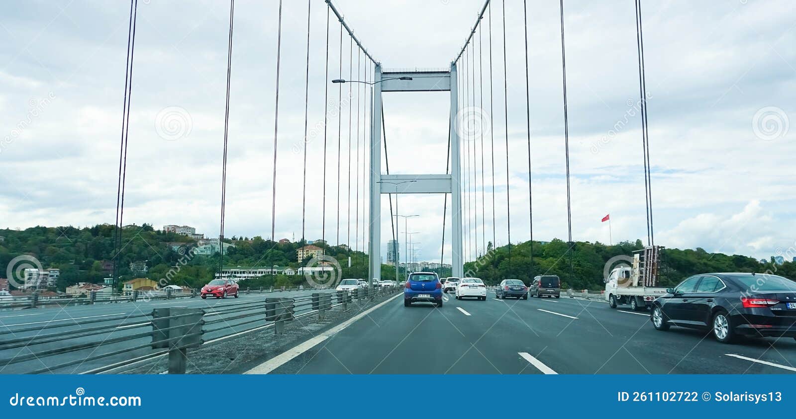 Istanbul, Turkey - September 23, 2022: Bosphorus Bridge Editorial ...