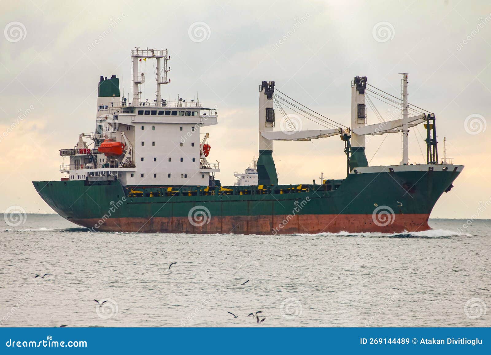 04-12-2022 Istanbul-Turkey: Ship Name Margaux, General Cargo Stock ...